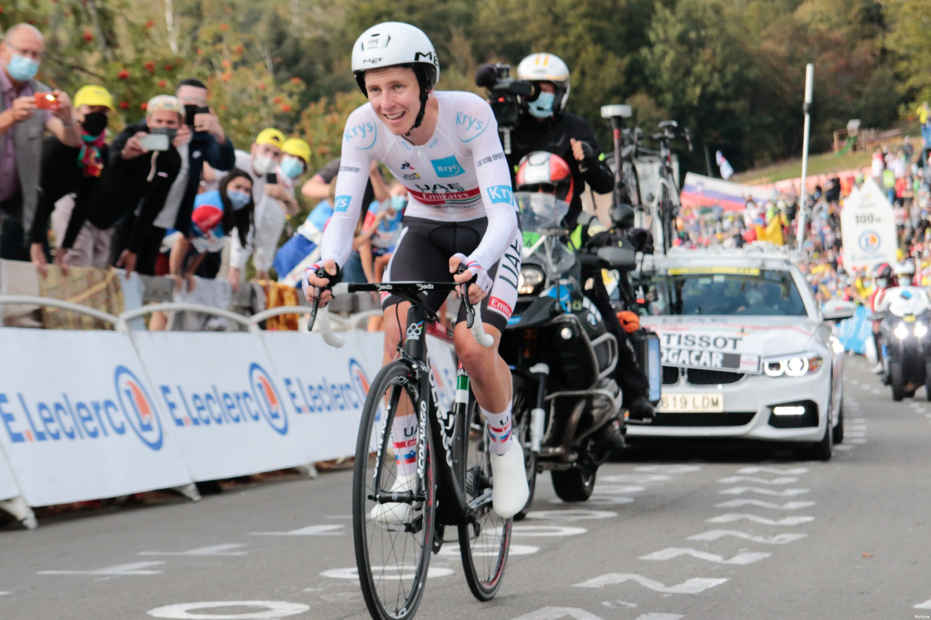 Tadej Pogacar talks about Tour de France body weight and 2020 Tour de France TT victory - "I was ...